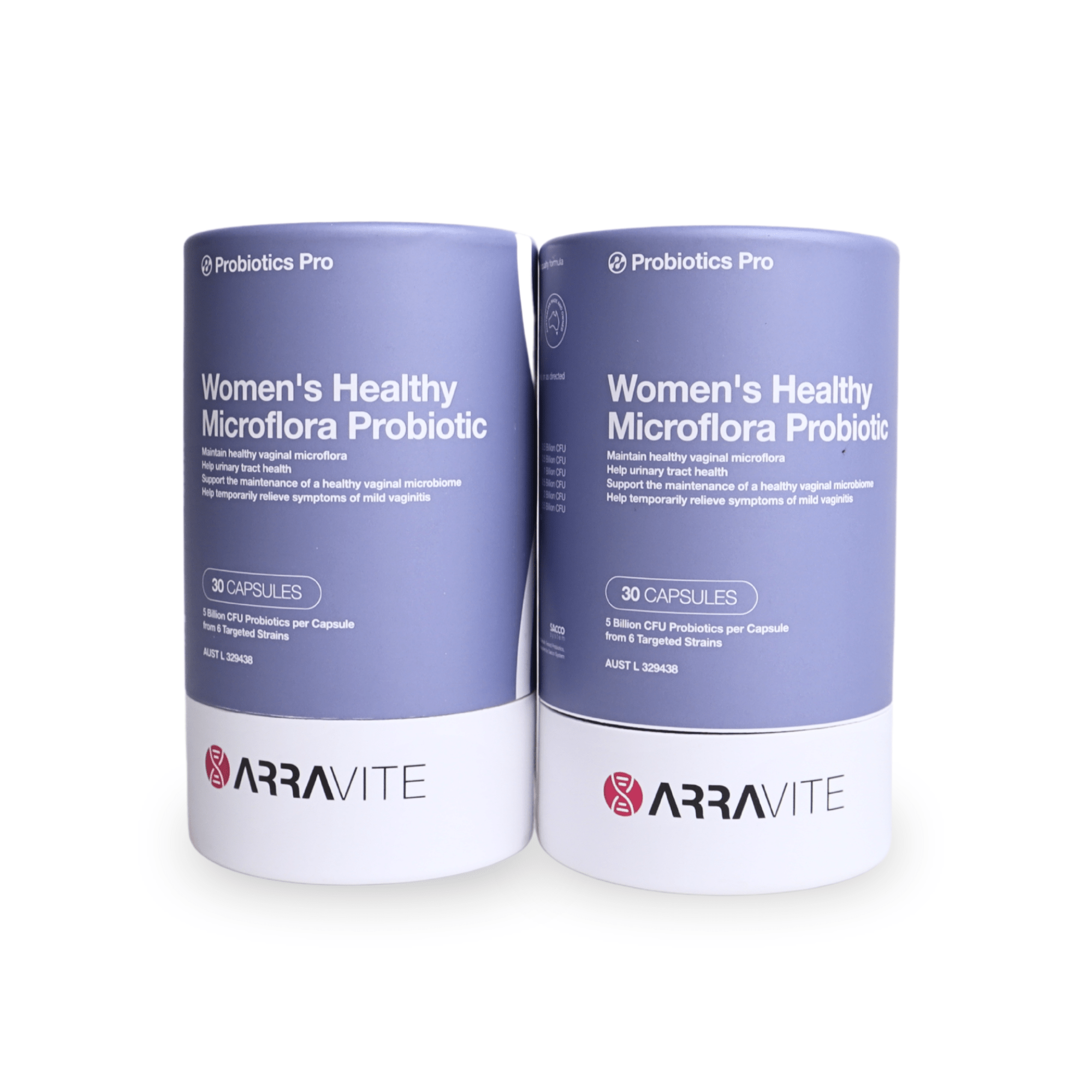 Women’s Microflora Probiotic – 2 Months, 5B CFU | ARRAVITE